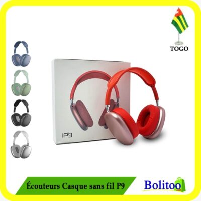 Écouteur Casque sans Fil P9