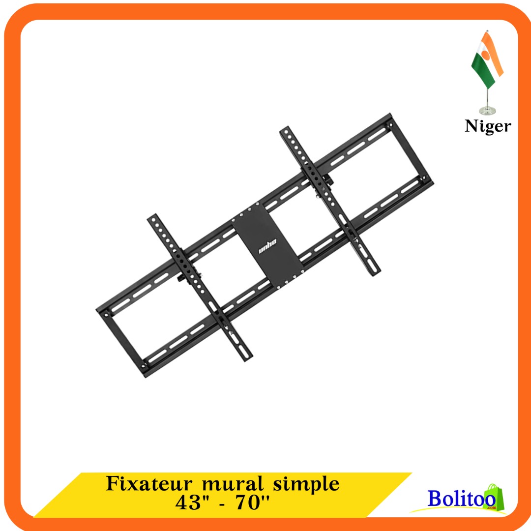Fixateur Mural simple 43" - 70"
