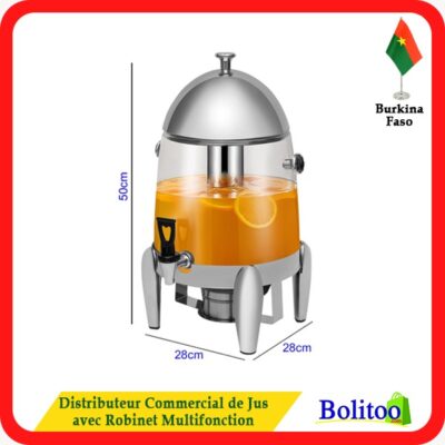 Distributeur Commercial de Jus avec Robinet Multifonction
